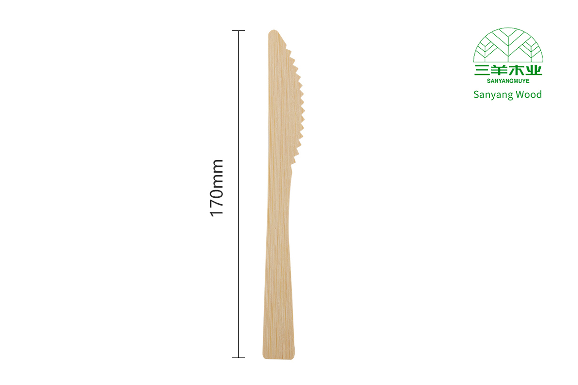 Disposable Bamboo Knife: sanyangwood